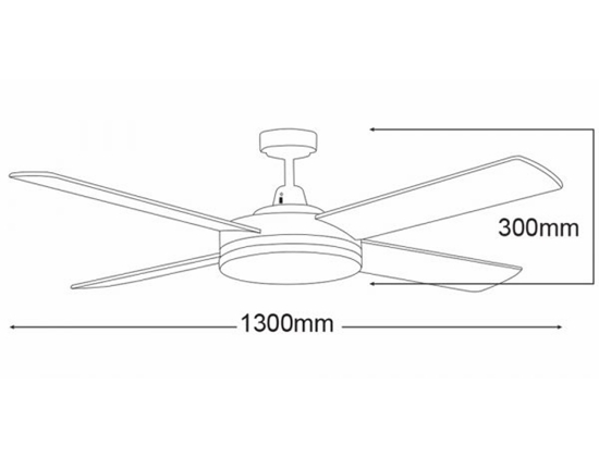 Ceiling Fan AC - Davis + Spence