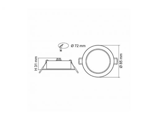 Recessed Downlight - Davis + Spence
