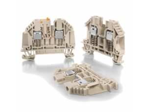 Terminals with spring-loaded cable clamps - Davis + Spence