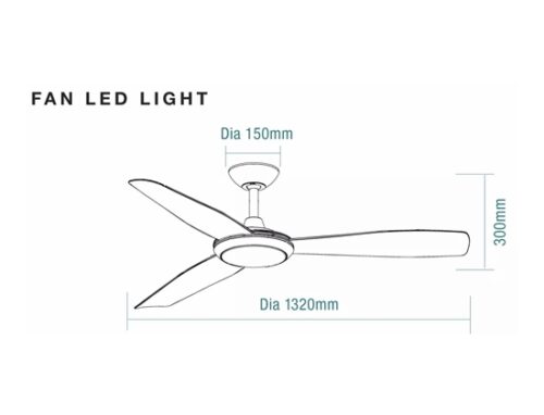 Ceiling Fan DC - Davis + Spence